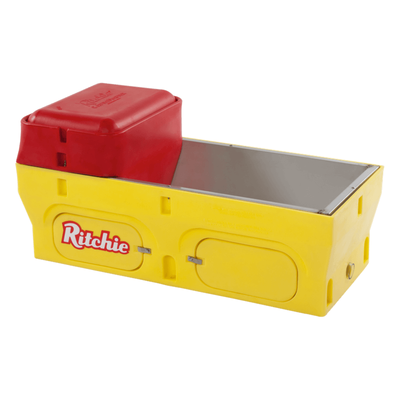 Ritchie CattleMaster 480 Steel Trough (20 gal) - High Plains Cattle Supply