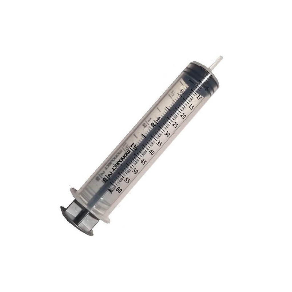 60 cc Syringe with Luer Slip Tip (20/Box) - High Plains Cattle Supply