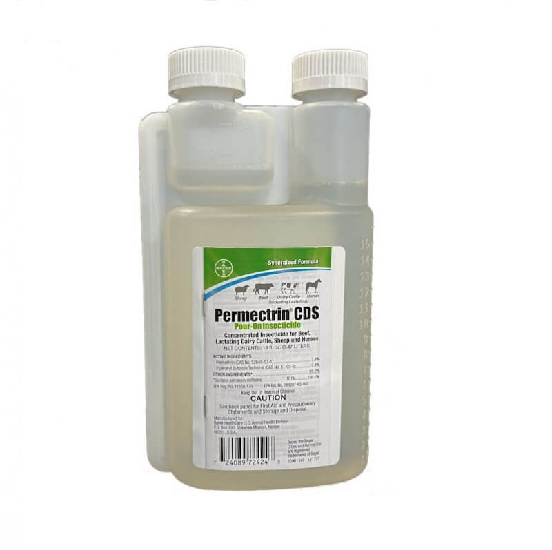 Bayer Permectin Pour-On Insecticide (1 gal) - High Plains Cattle Supply