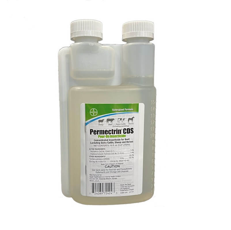 Bayer Permectin Pour-On Insecticide (1 gal) - High Plains Cattle Supply