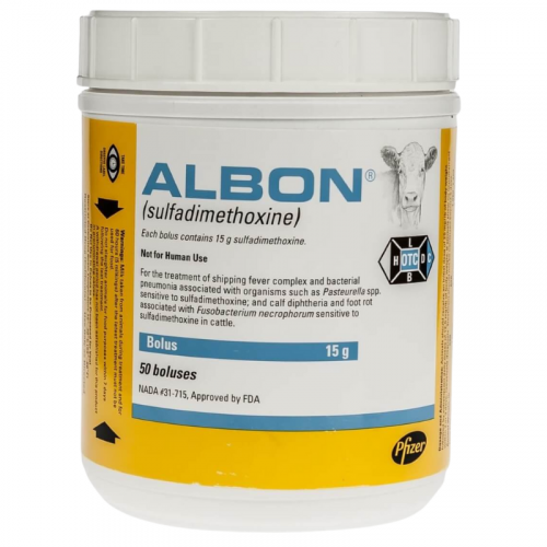 Zoetis Albon Bolus - High Plains Cattle Supply