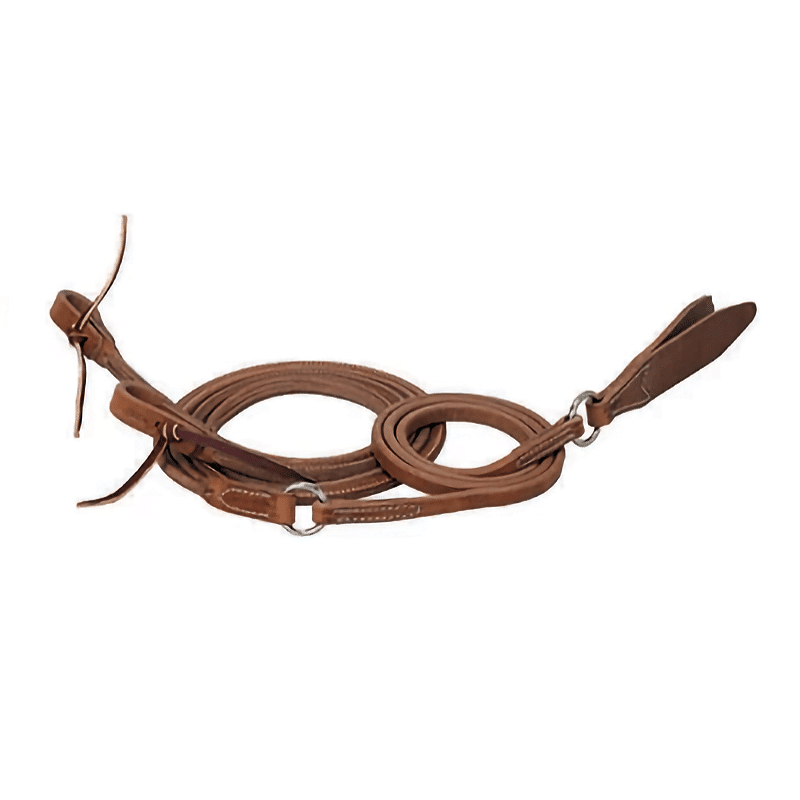 Weaver 3/4" x 8' Leather Romal Reins - High Plains Cattle Supply
