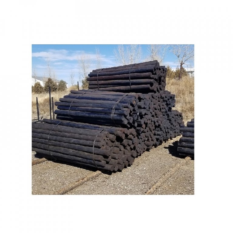 Julian Creosote Treated Peeled Posts - High Plains Cattle Supply