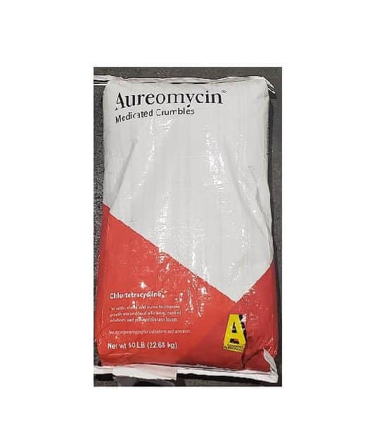 Zoetis Aureomycin 4 Gram Medicated Crumble (50 lb) - High Plains Cattle ...