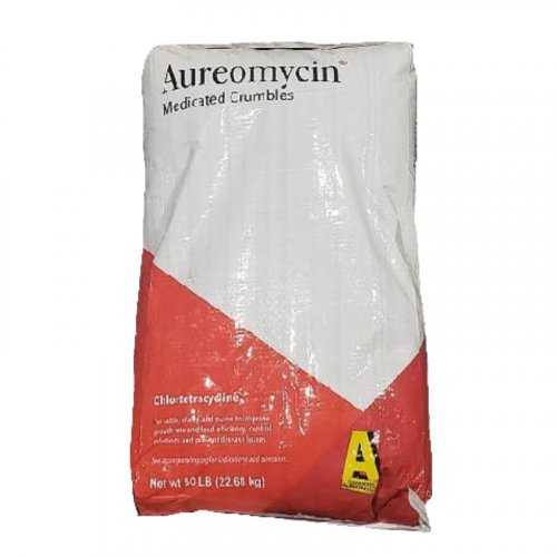 Zoetis Aureomycin 4 Gram Medicated Crumble (50 lb) - High Plains Cattle ...