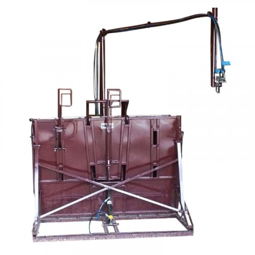 Cow Country Hydraulic Calf Table with Tilt, Neck and Belly Bar ...