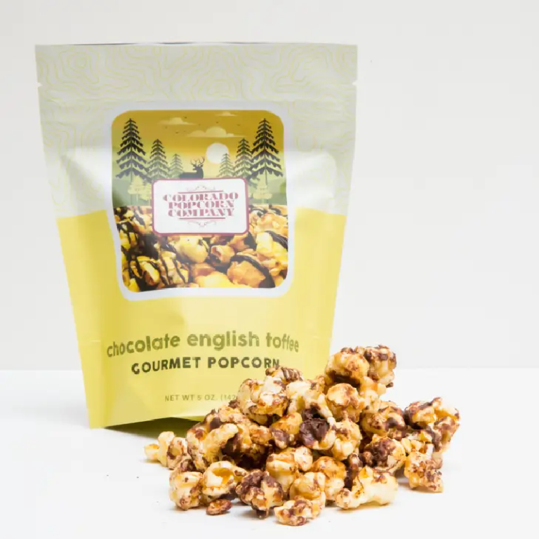 Colorado Popcorn Company - Chocolate English Toffee Popcorn - High ...
